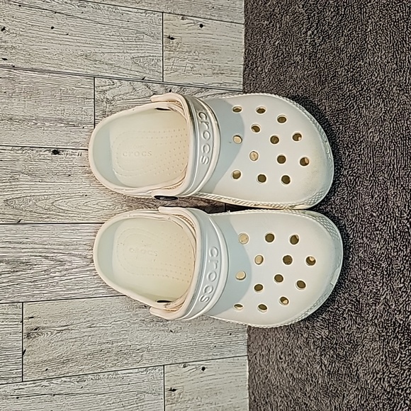 CROCS | Shoes | Crocs White Childrens 9 | Poshmark